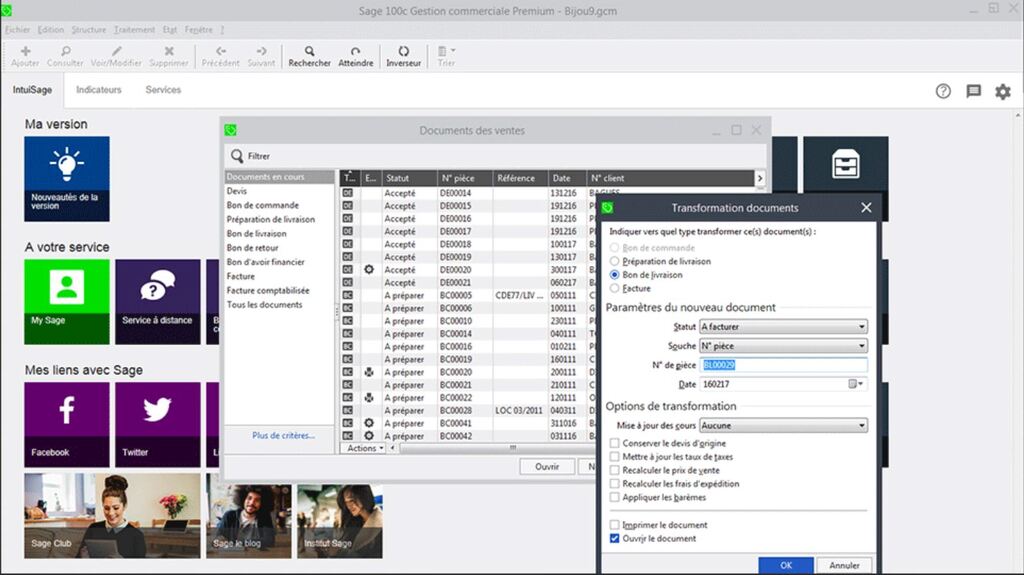 LOGICIEL SAGE 100 Gestion Commerciale – Spécialiste logiciels SAGE